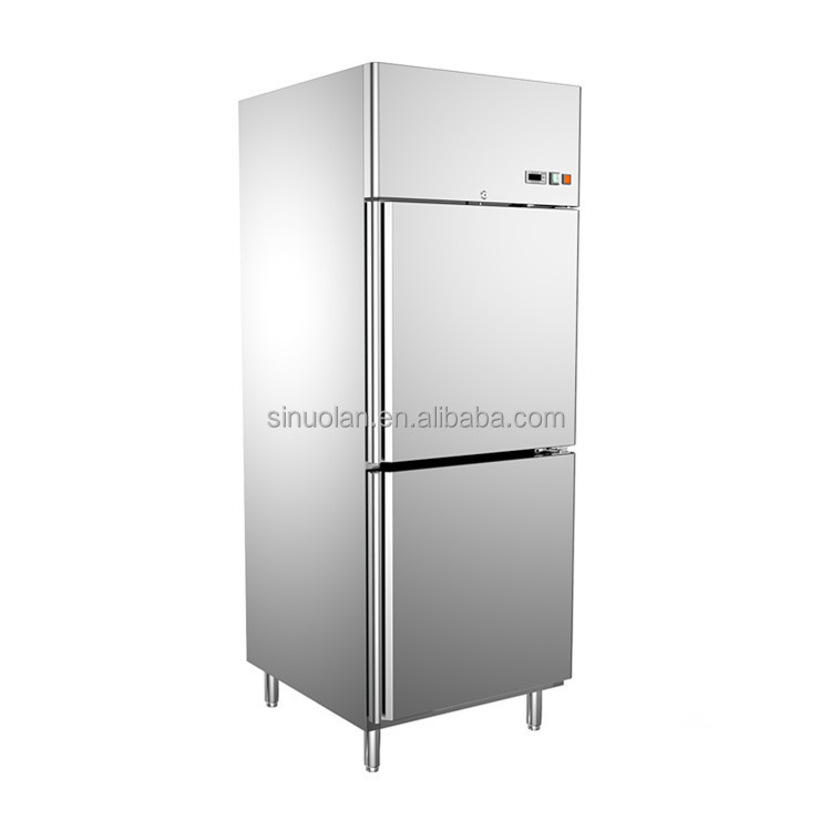 Stainless Steel Freezer Fridge 2 Door Commercial Refrigerator One Door ...