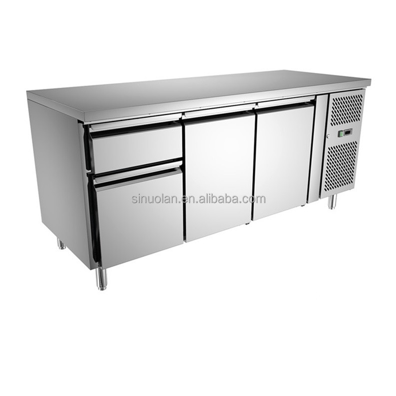 Kitchen Equipment Work Bench Refrigerator Undercounter Counter Fridge ...