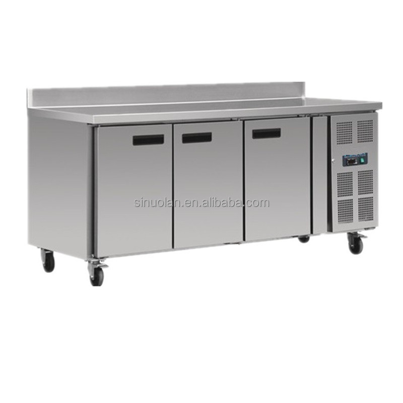 1500mm Kitchen Refrigerator Stainless Steel Counter Top Working Table ...
