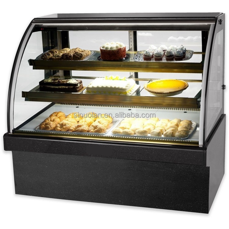 Commercial Display Cake Refrigerator Showcase Supermarket Chiller ...