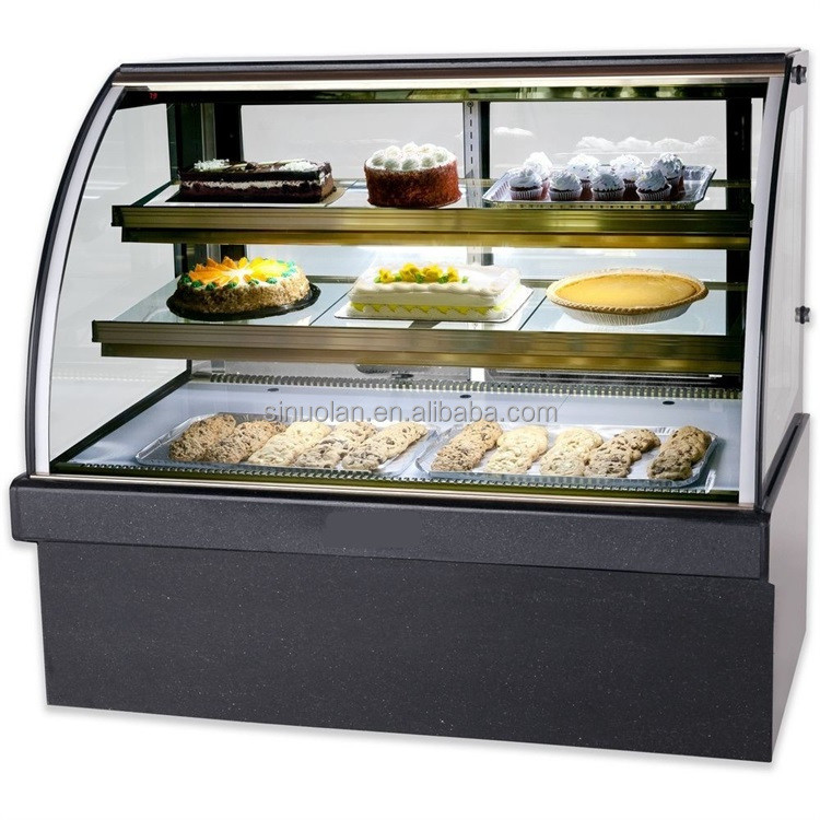 Commercial Display Cake Refrigerator Showcase Supermarket Chiller ...