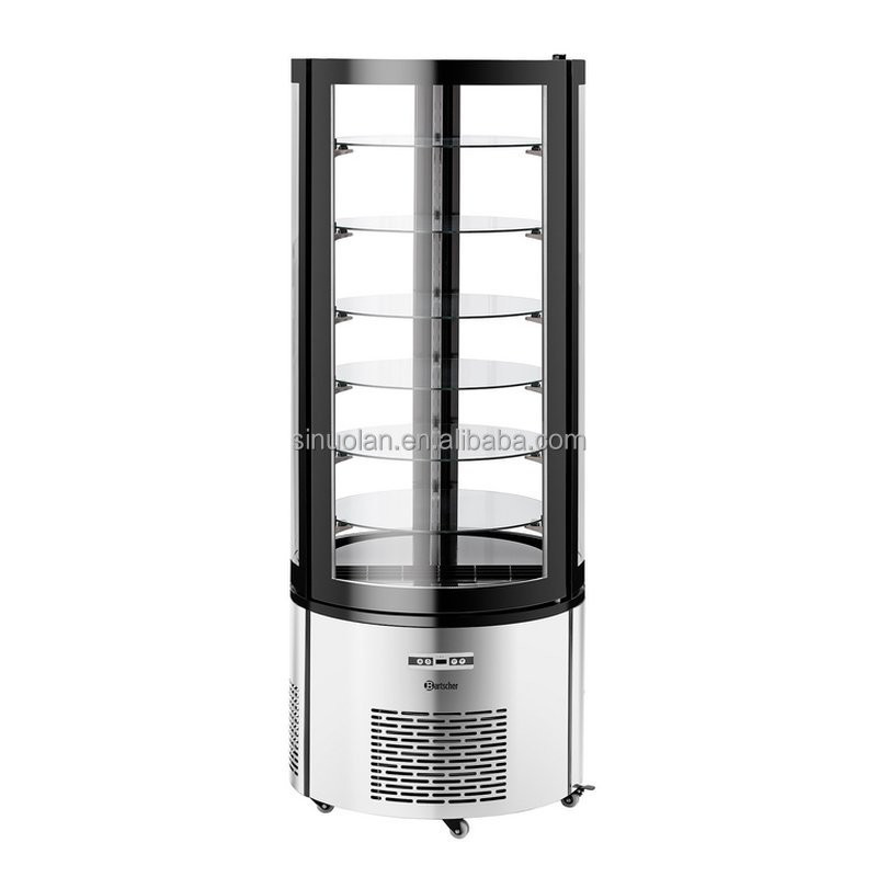 New Type Ice Cream Cake Display Freezer Fridge Showcase Cake